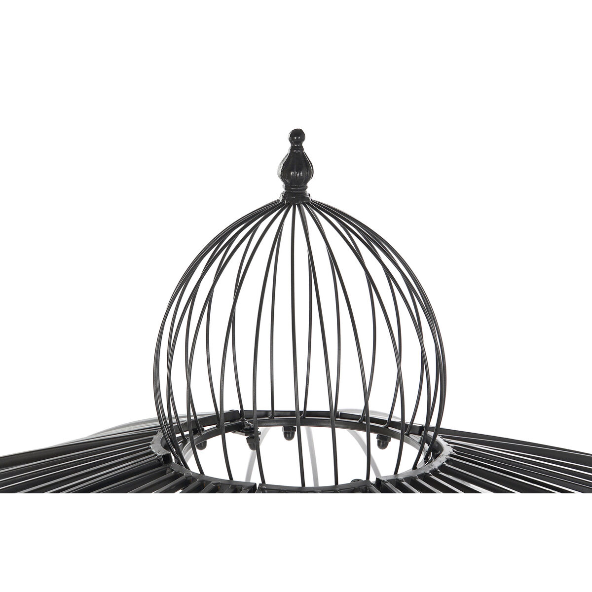 Pergola DKD Home Decor Black Iron (304 x 304 x 332 cm) - GardenAmazed.com